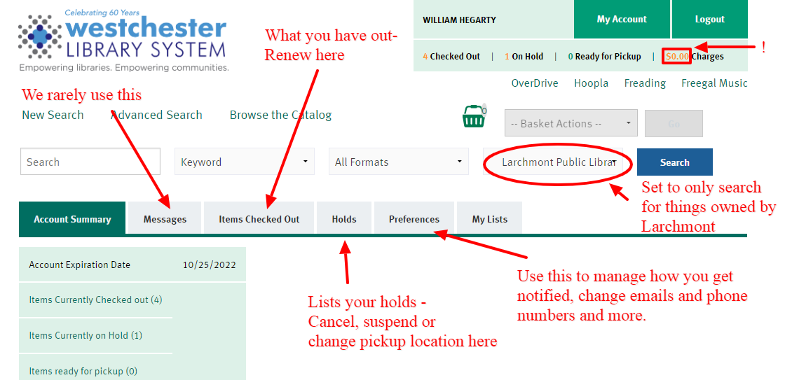 Contact Information FAQ – Larchmont Public Library